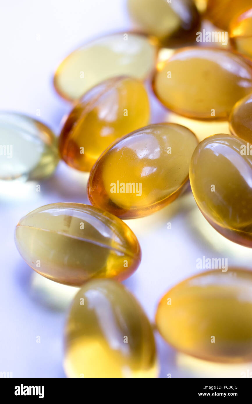 Cod fish liver oil capsules vitamin and mineral health and healthy ...