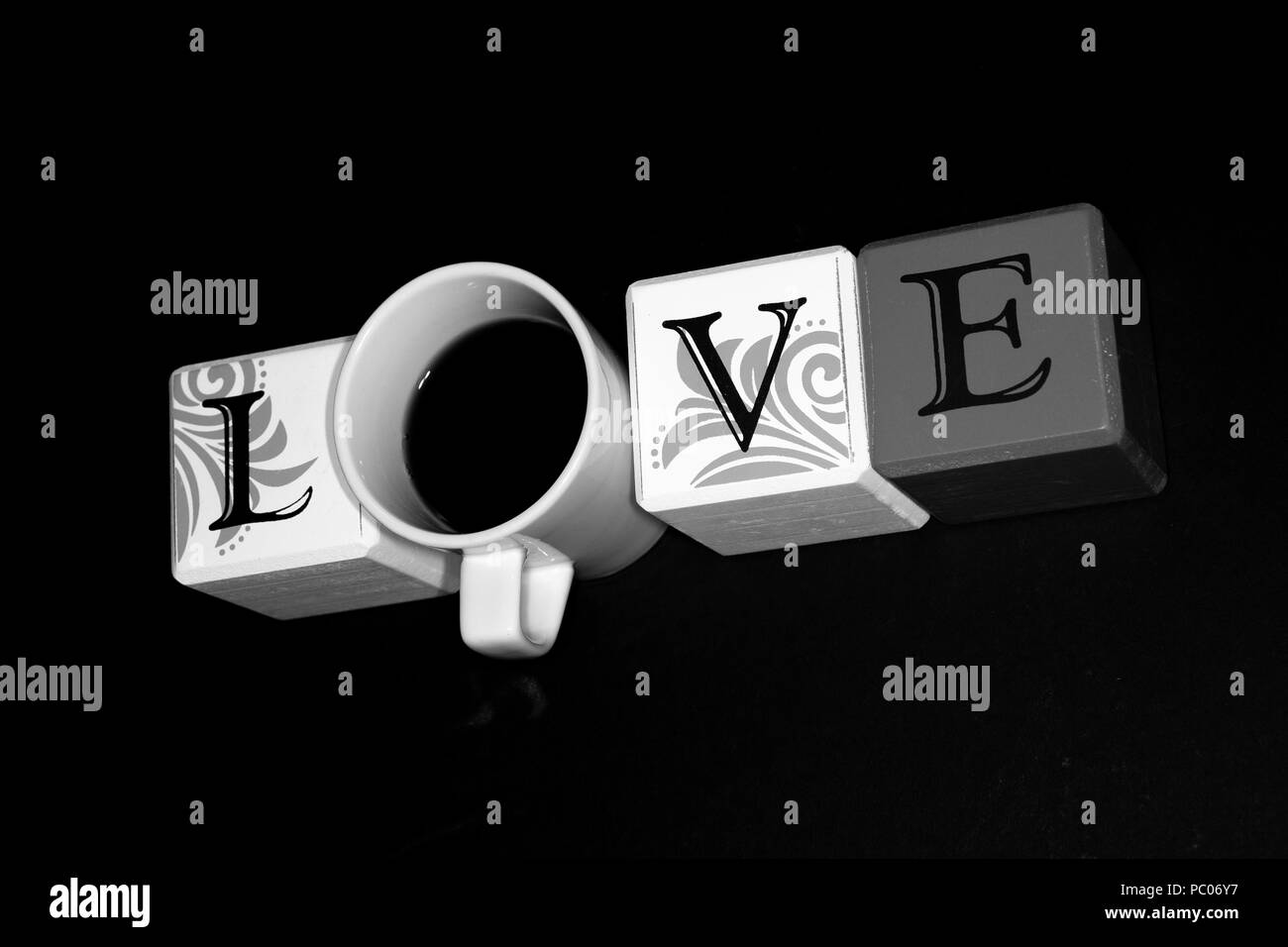Love word Black and White Stock Photos & Images - Alamy