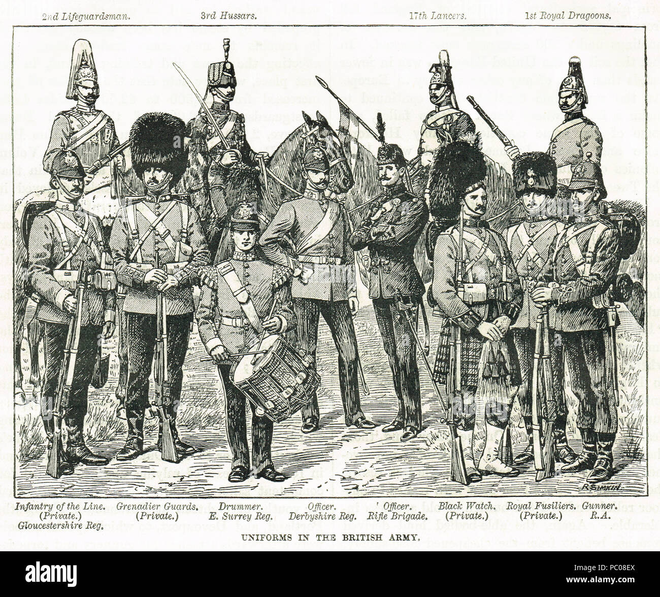 19th century military uniforms hi-res stock photography and images - Alamy