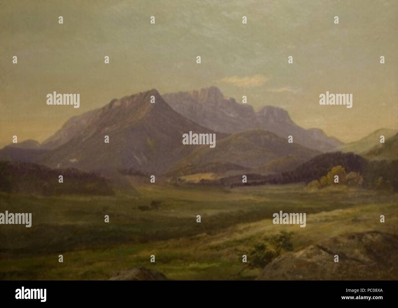 268 Havranek, Bedrich - Alpska krajina Stock Photo - Alamy