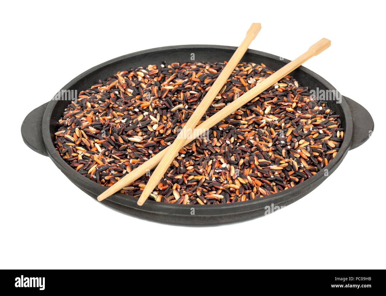 Rice on frying pan hi-res stock photography and images - Alamy