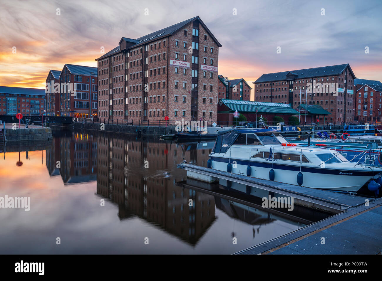 Gloucester Docks, Gloucester, England, United Kingdom, Europe Stock ...
