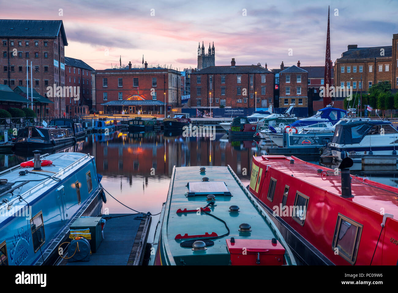 Gloucester Docks, Gloucester, England, United Kingdom, Europe Stock ...