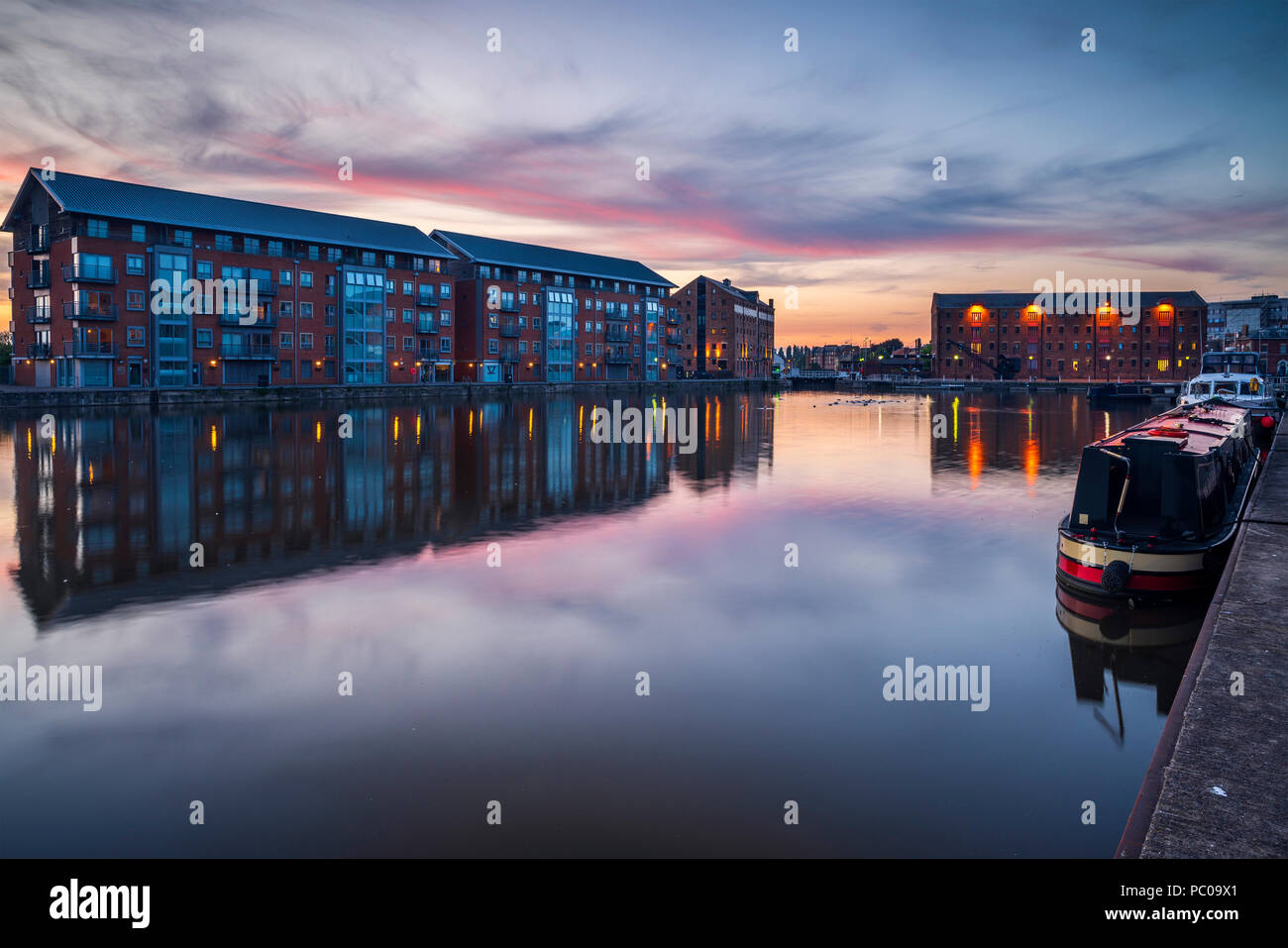 Gloucester Docks, Gloucester, England, United Kingdom, Europe Stock ...