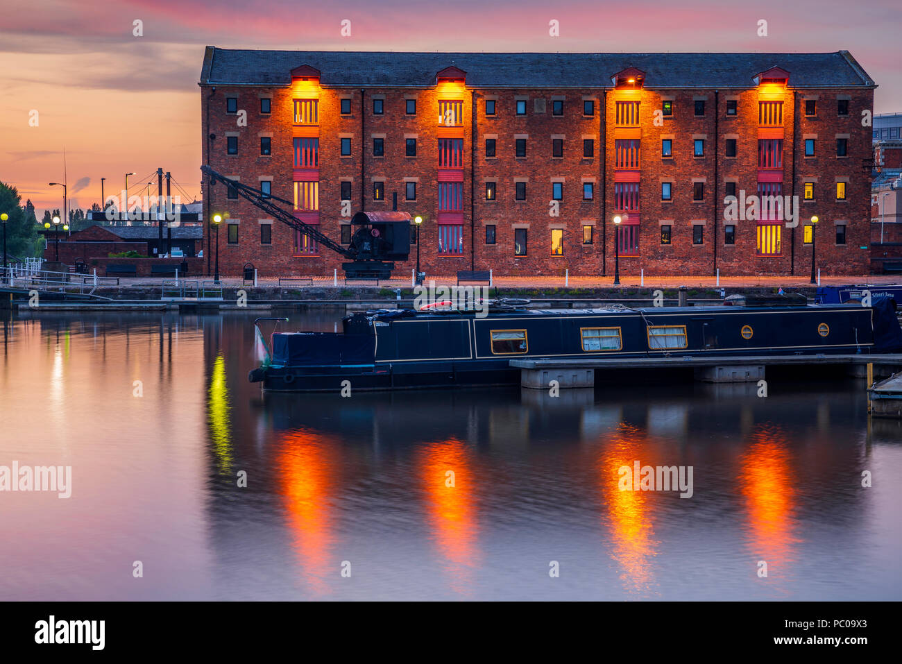 Gloucester Docks, Gloucester, England, United Kingdom, Europe Stock ...
