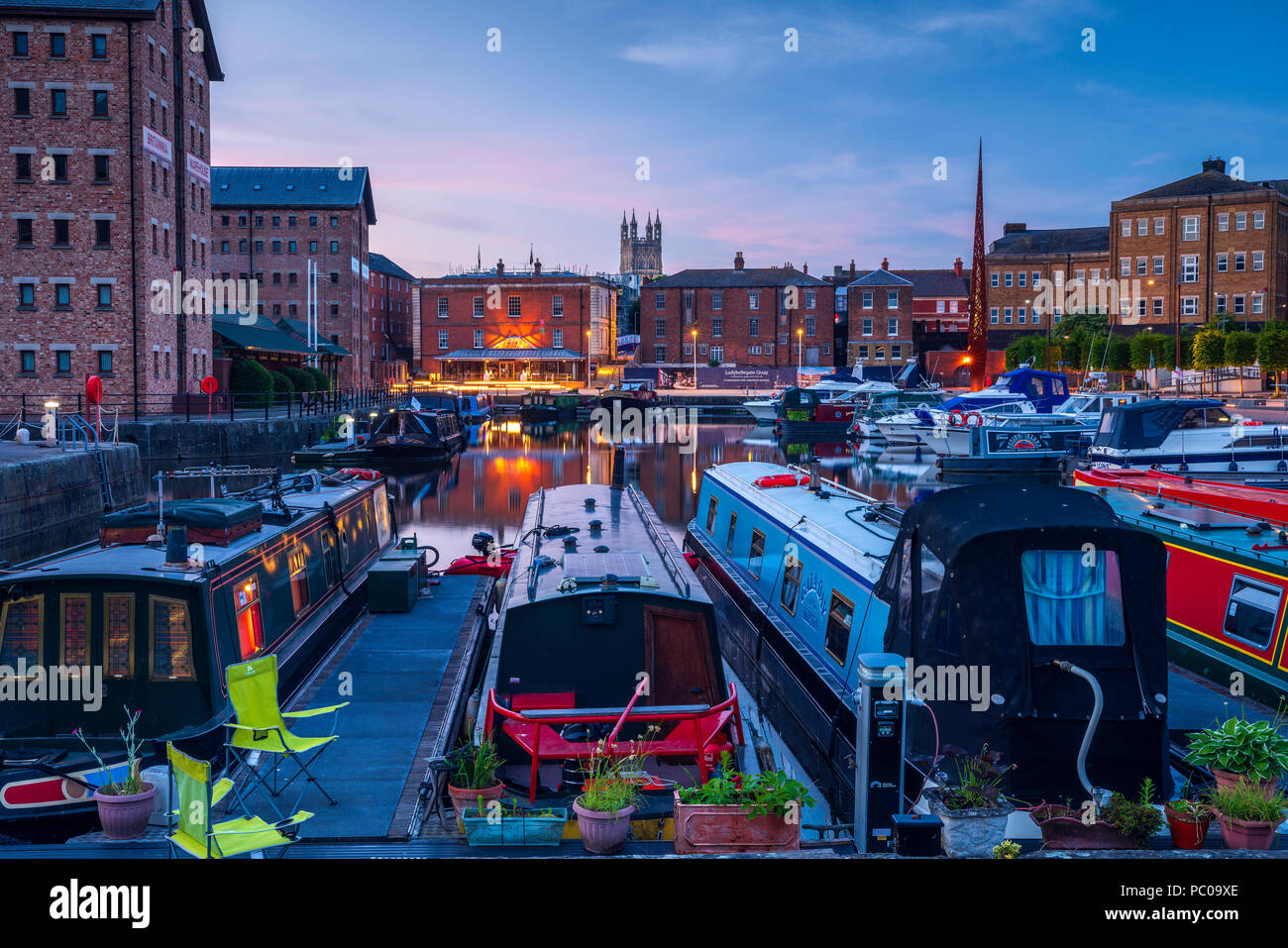 Gloucester Docks, Gloucester, England, United Kingdom, Europe Stock ...