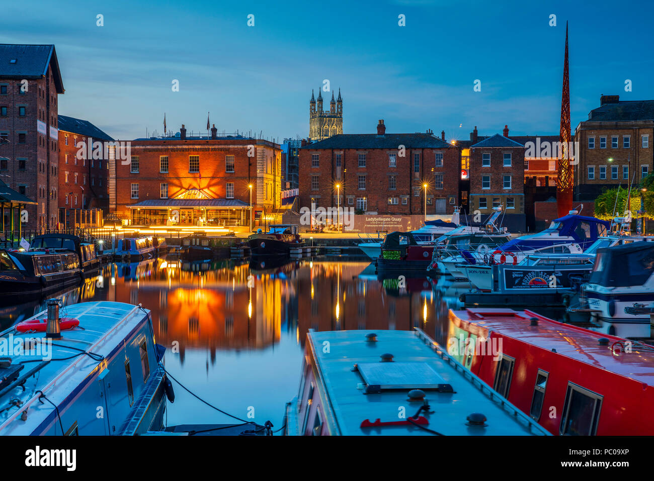 Gloucester Docks, Gloucester, England, United Kingdom, Europe Stock ...