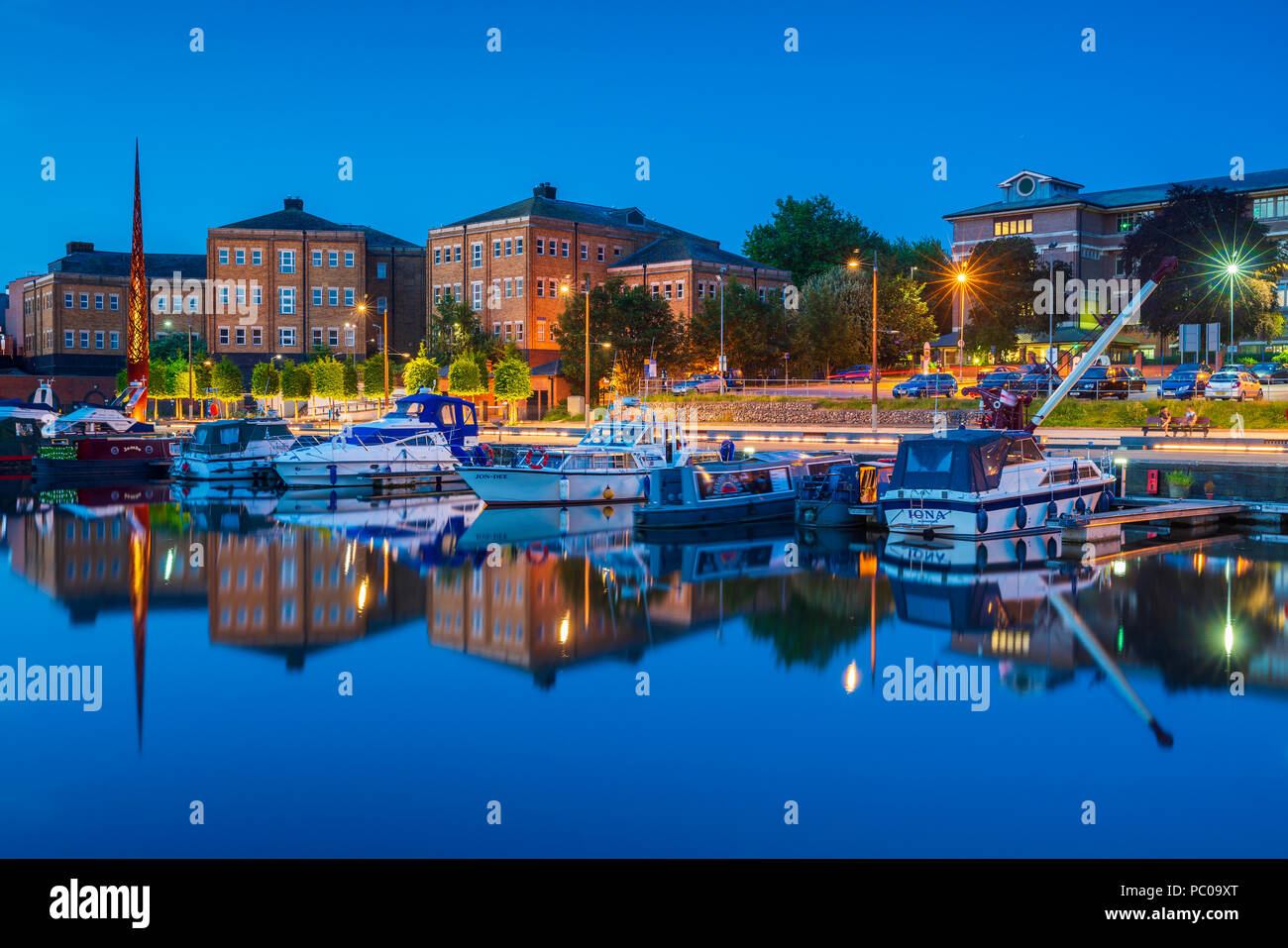 Gloucester Docks, Gloucester, England, United Kingdom, Europe Stock ...