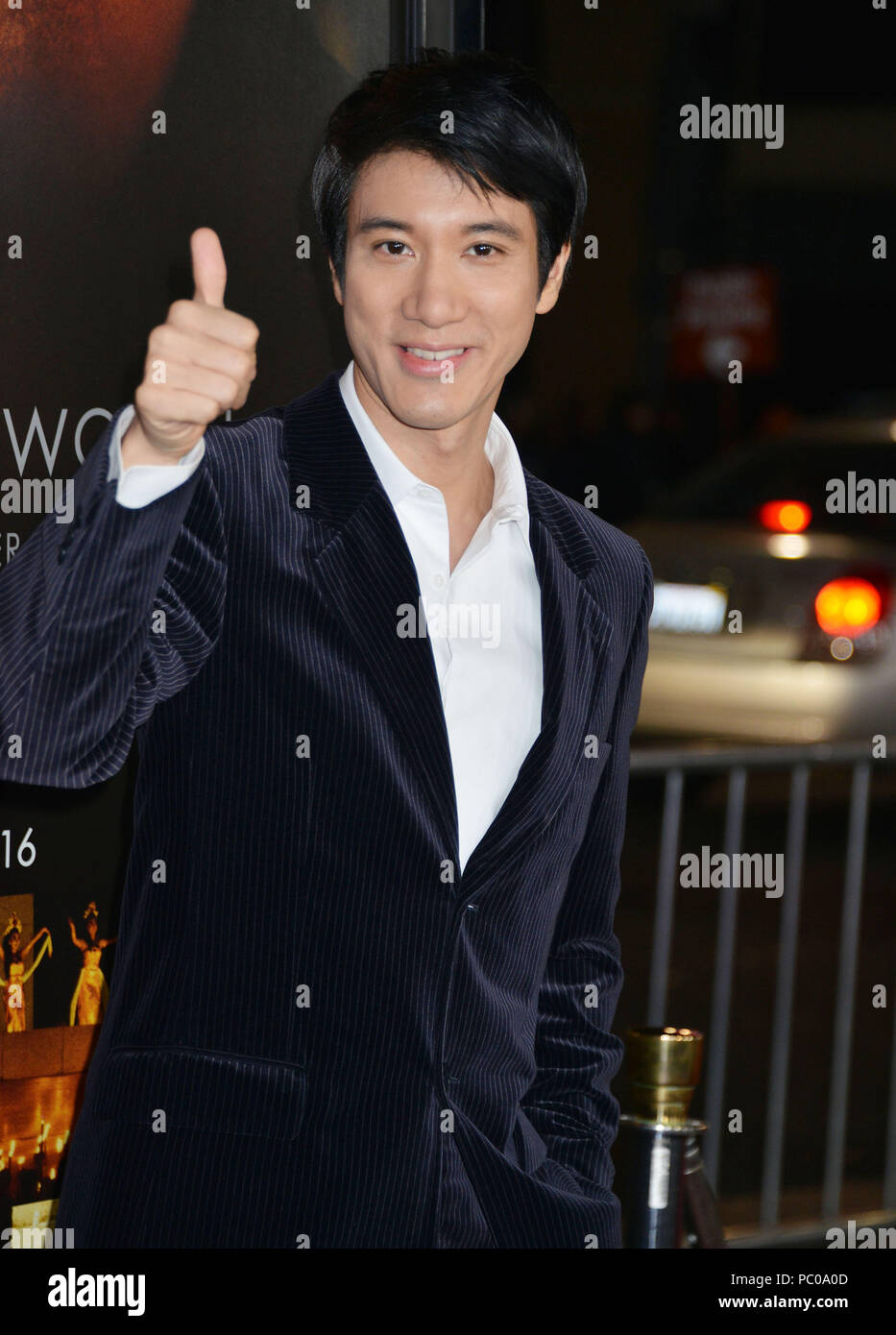 Leehom wang 041 red carpet event hi-res stock photography and images ...