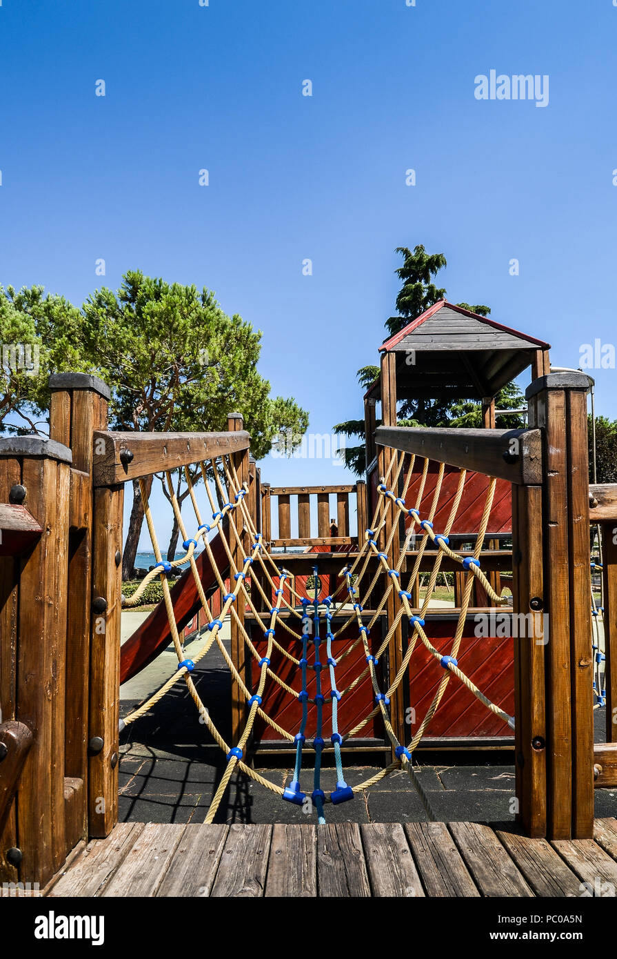 Adventure playground hi-res stock photography and images - Alamy