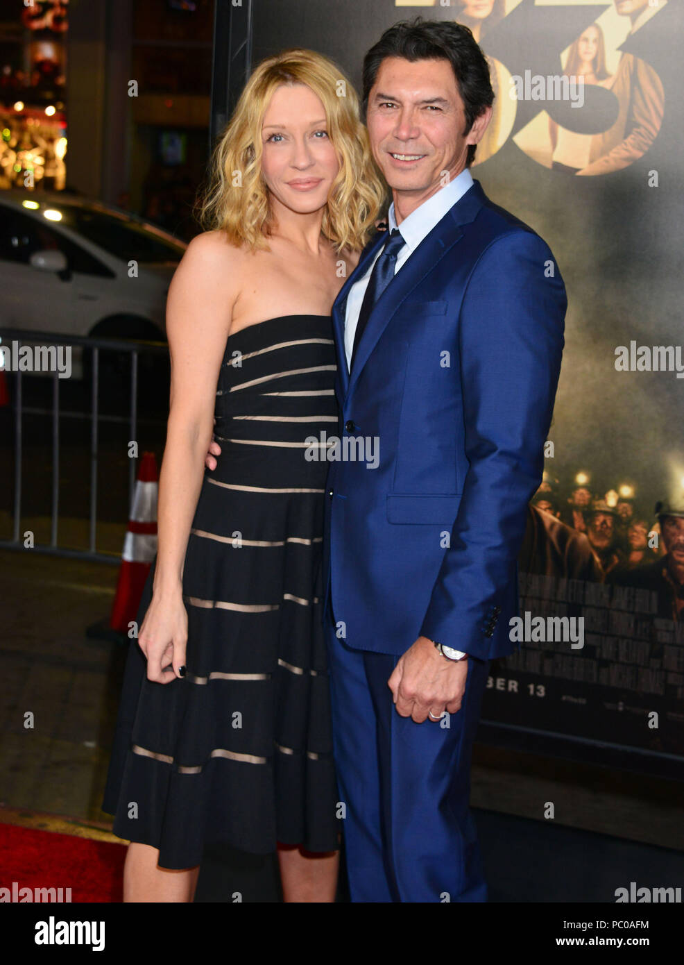 Yvonne Boismier Phillips Lou Diamond Phillips Stock