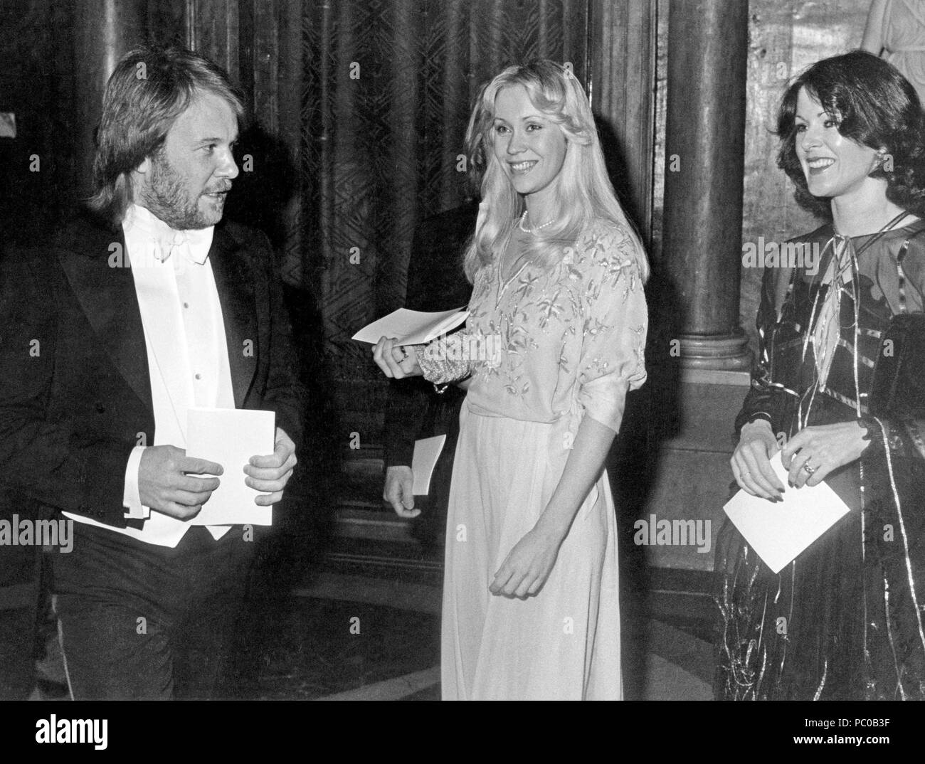 ABBA. Benny Andersson, Agnetha Fältskog and Anni-Frid Lyngstad 1979 ...