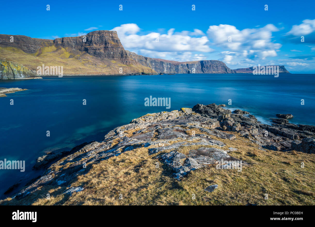 Waterstein Head seen from Neist Point, Highland, Scotland, United ...