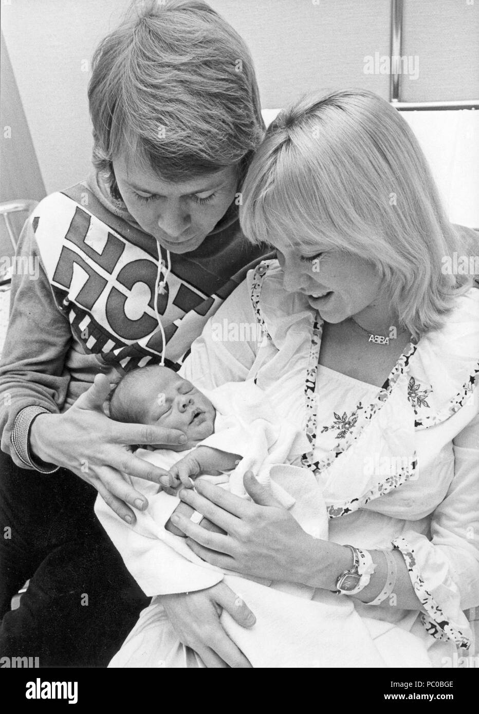 Agnetha fältskog björn ulvaeus daughter hi-res stock photography and ...