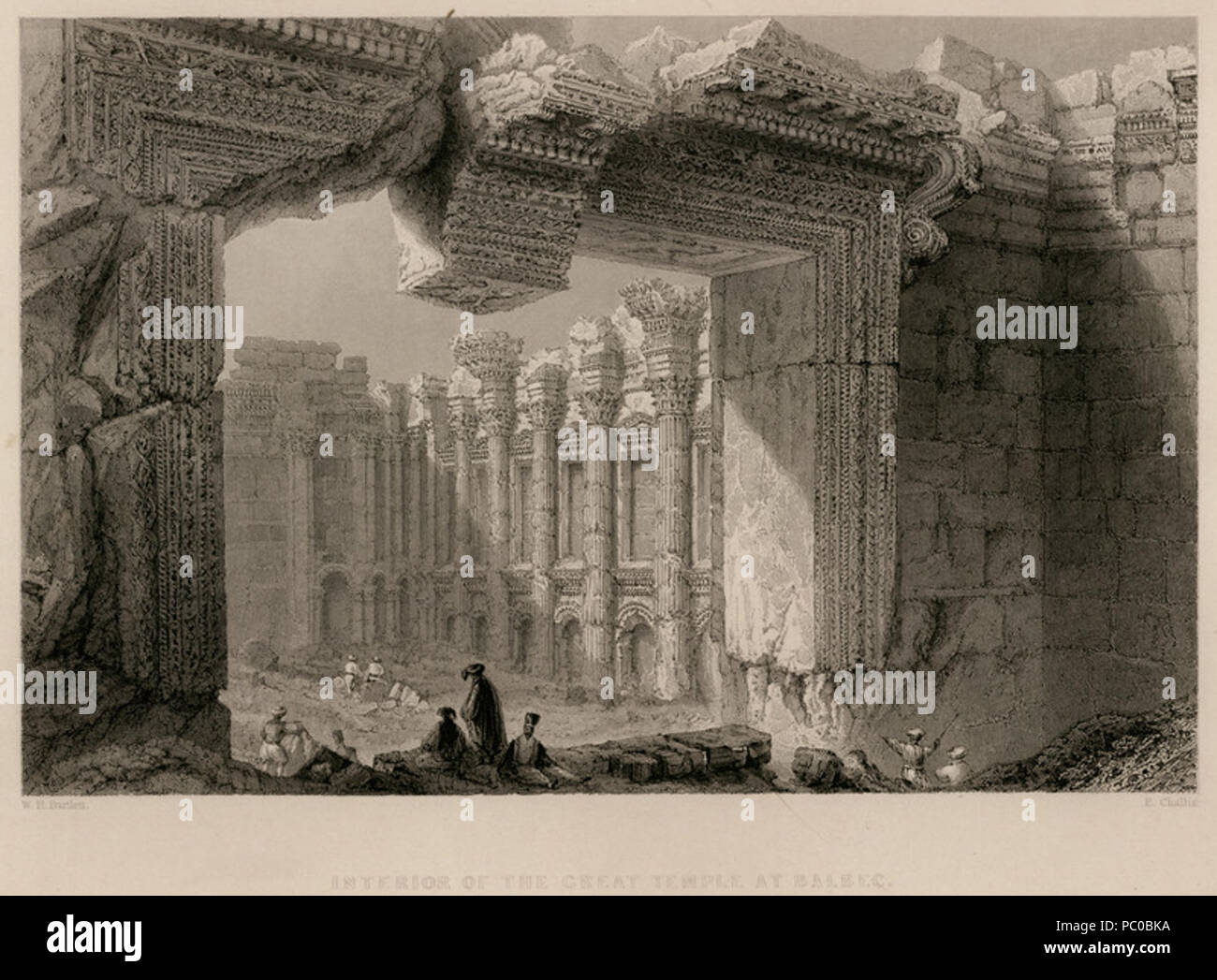 Temple of balbec hi-res stock photography and images - Alamy