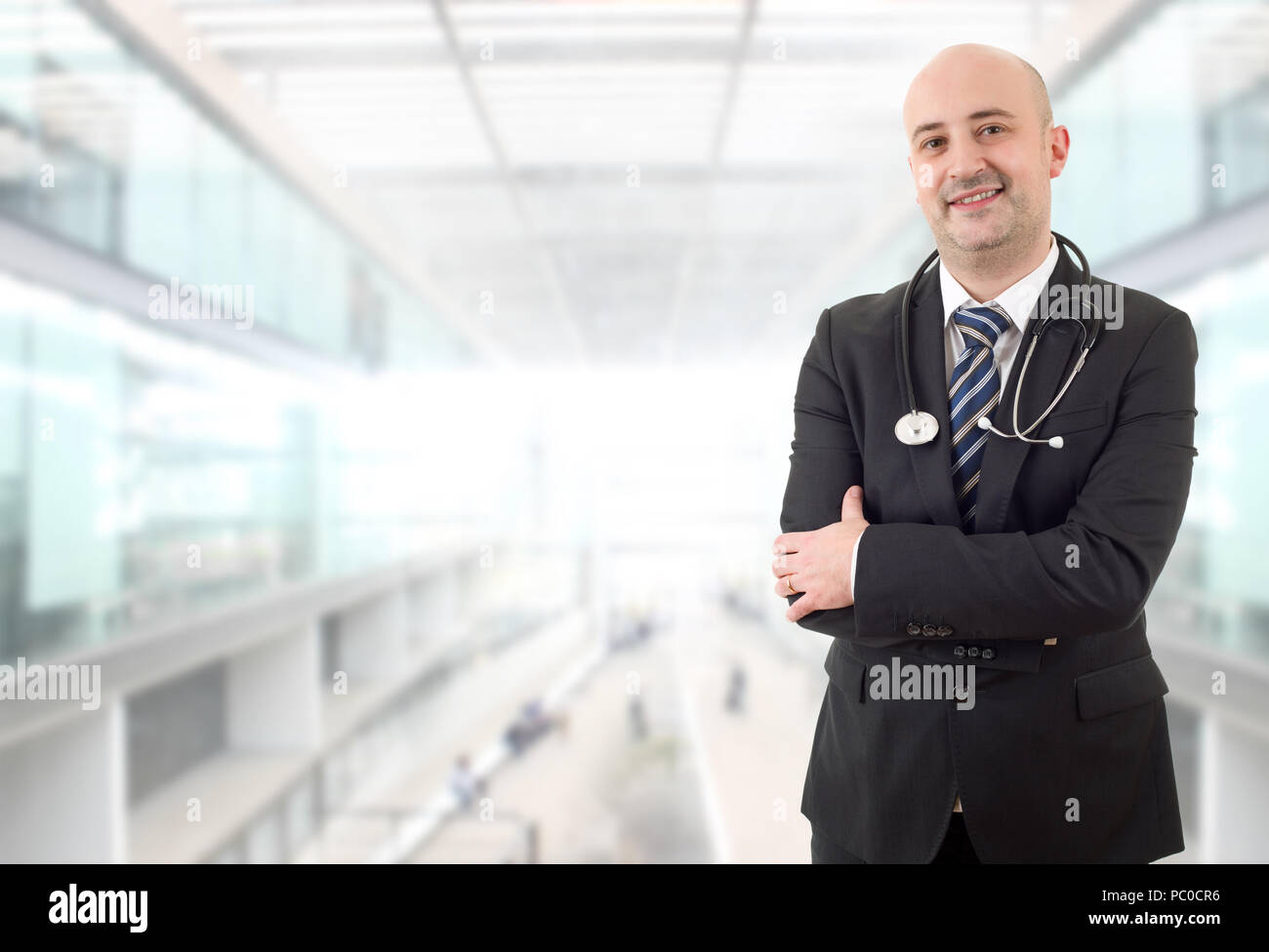 happy male doctor, at the hospital Stock Photo - Alamy