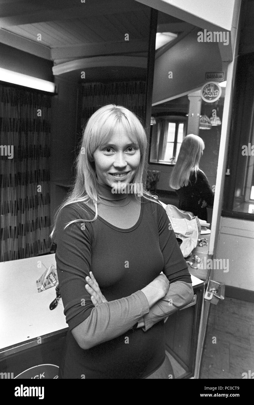 Agnetha fältskog Black and White Stock Photos & Images - Alamy