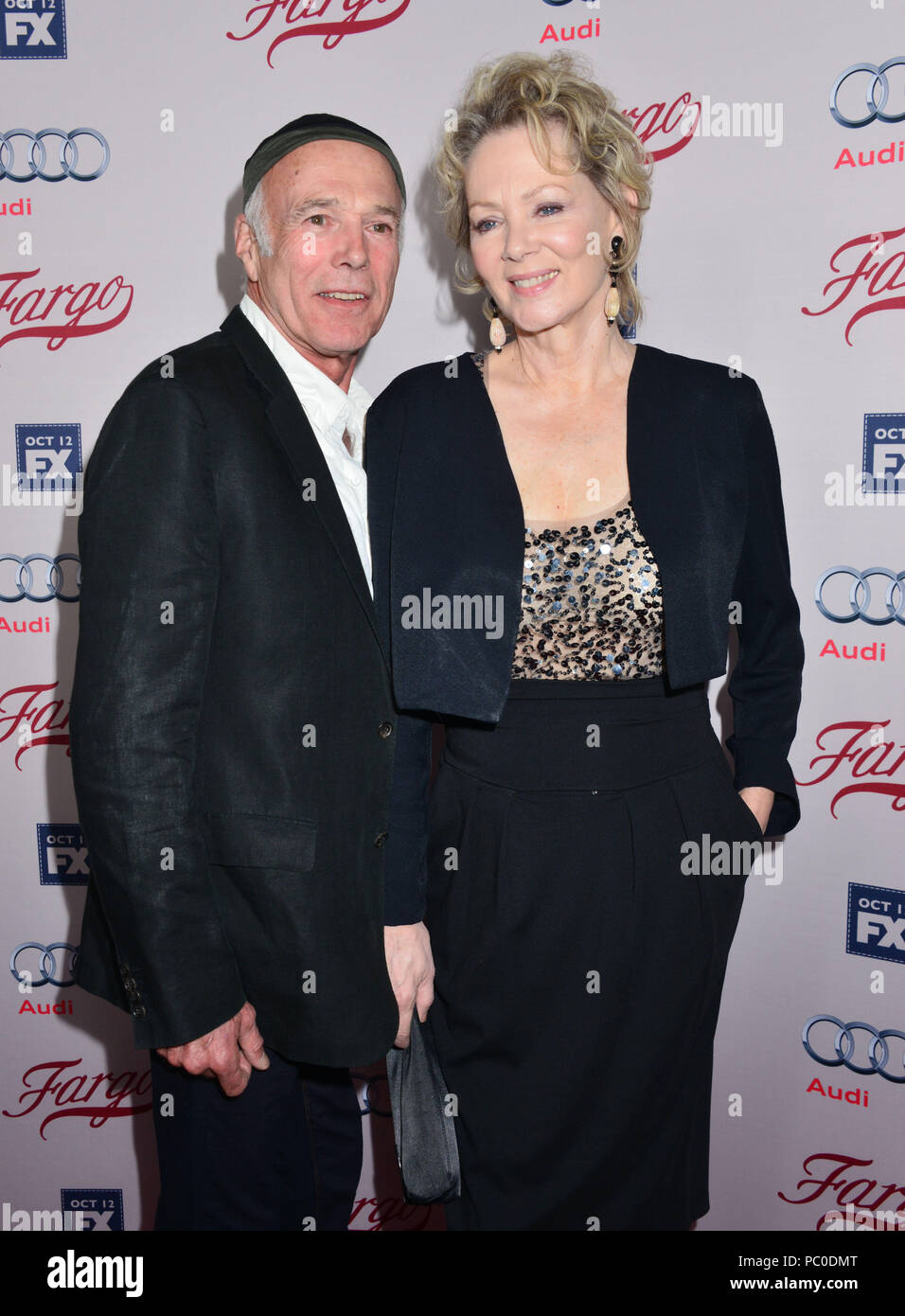 Michael hogan and jane smart red carpet event hi-res stock photography ...