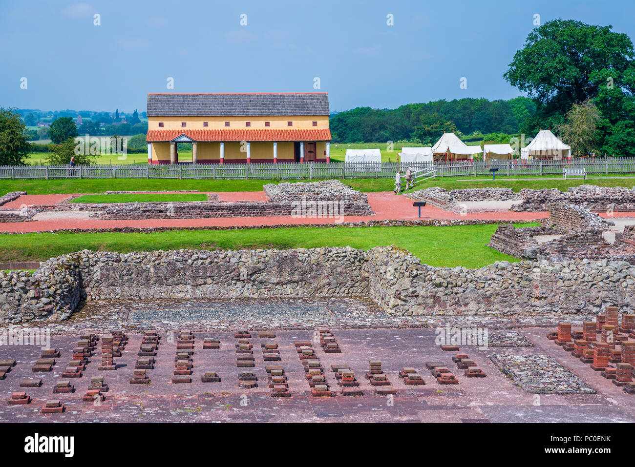 Viroconium Cornoviorum, Wroxeter, Shropshire, England, United Kingdom ...