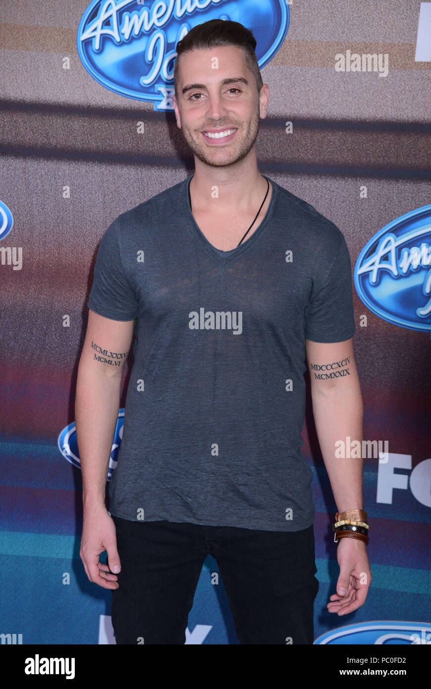 Nick Fradiani 153 at the American Idol XIV Finalists Party 2015 The ...
