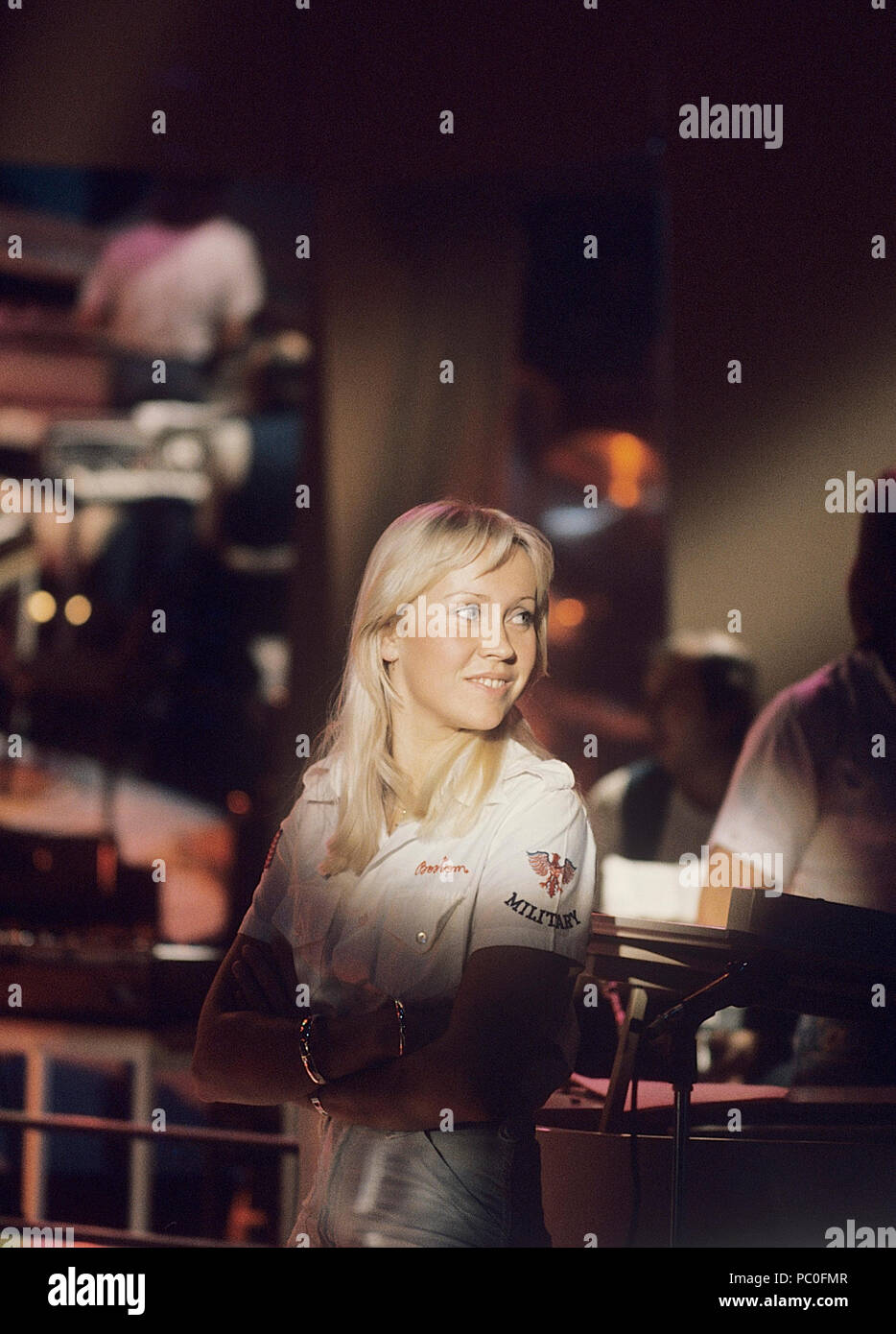 ABBA. Agnetha Fältskog 1976 Stock Photo - Alamy
