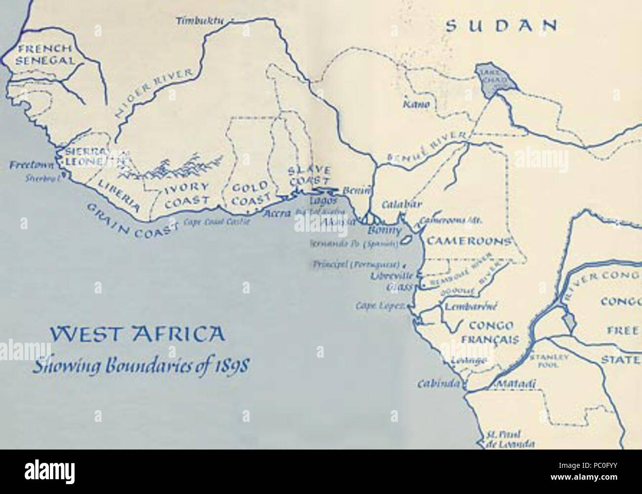 Map of kingsley hi-res stock photography and images - Alamy