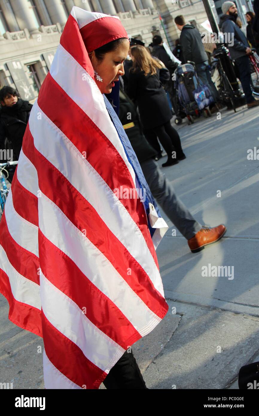 New York, NY USA. 30th. Jul, 2018. Known as the Trump Puppet performer ...