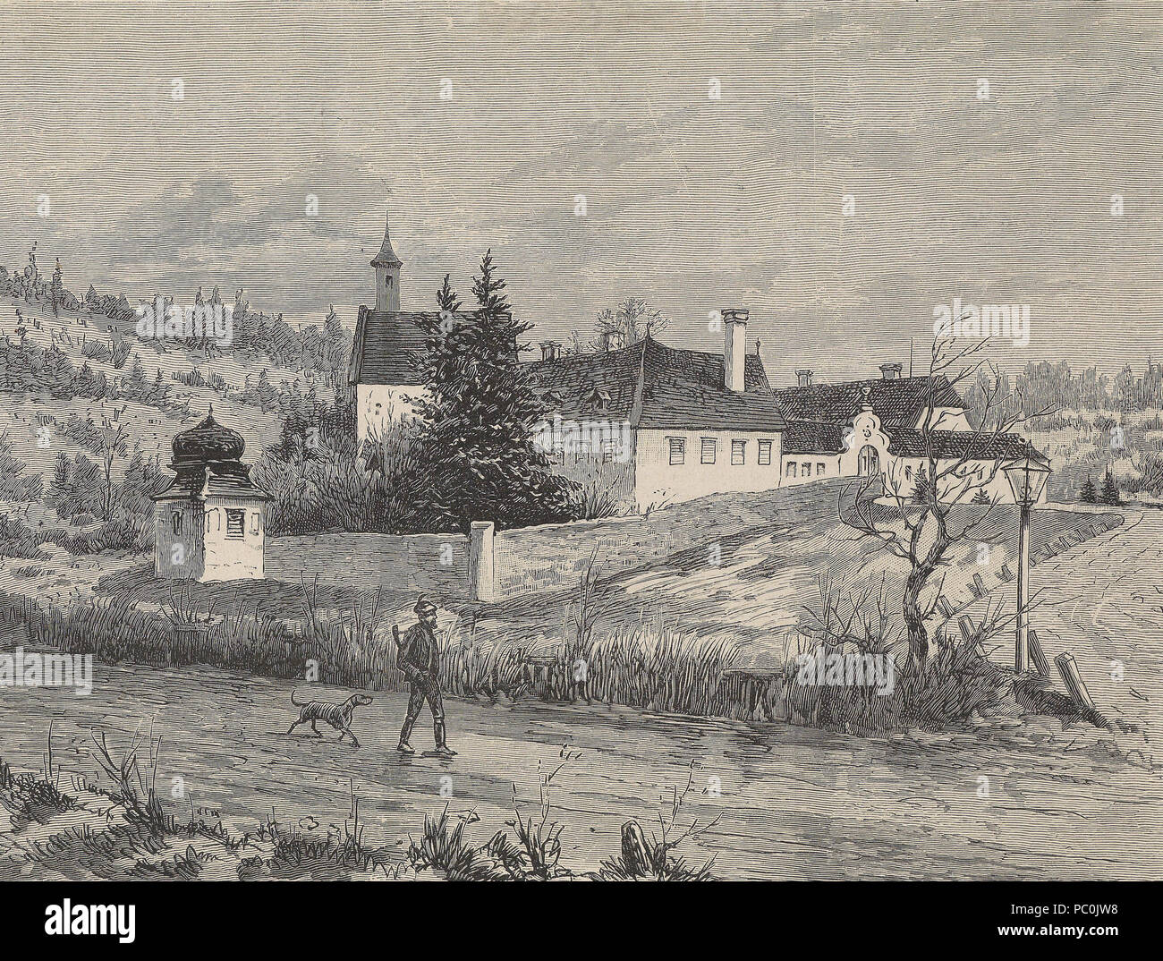 Mayerling hunting lodge hi-res stock photography and images - Alamy