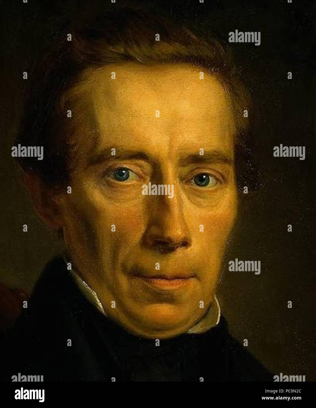 318 Johan Rudolf Thorbecke portrait by Johan Heinrich Neuman Stock ...