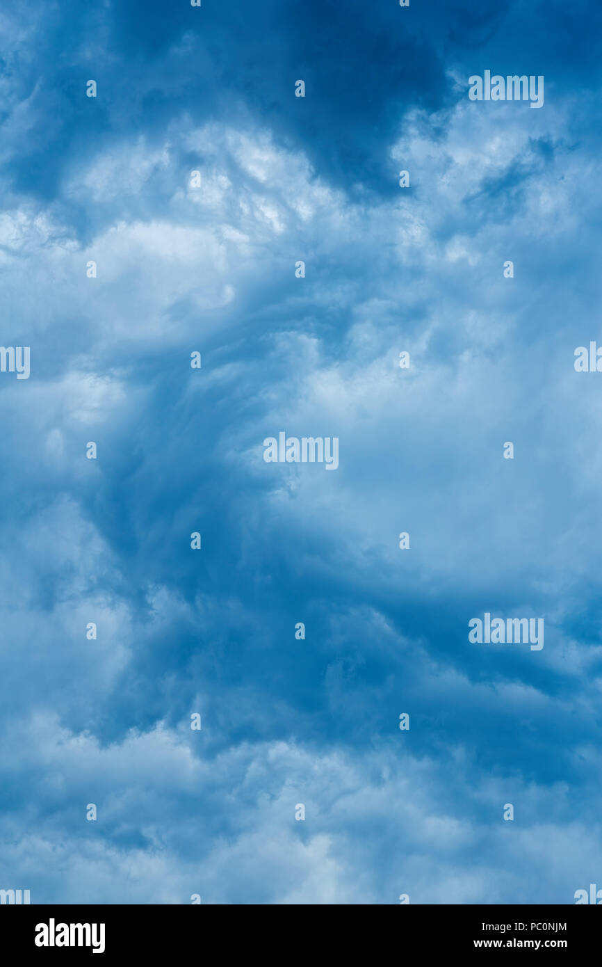 Blue stormy clouds hi-res stock photography and images - Alamy