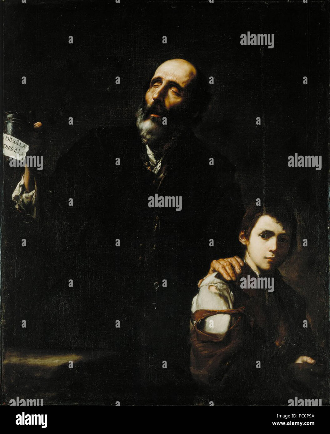 324 Jose de Ribera (1591-1652), Blind Beggar and his Boy, ca.1632 ...