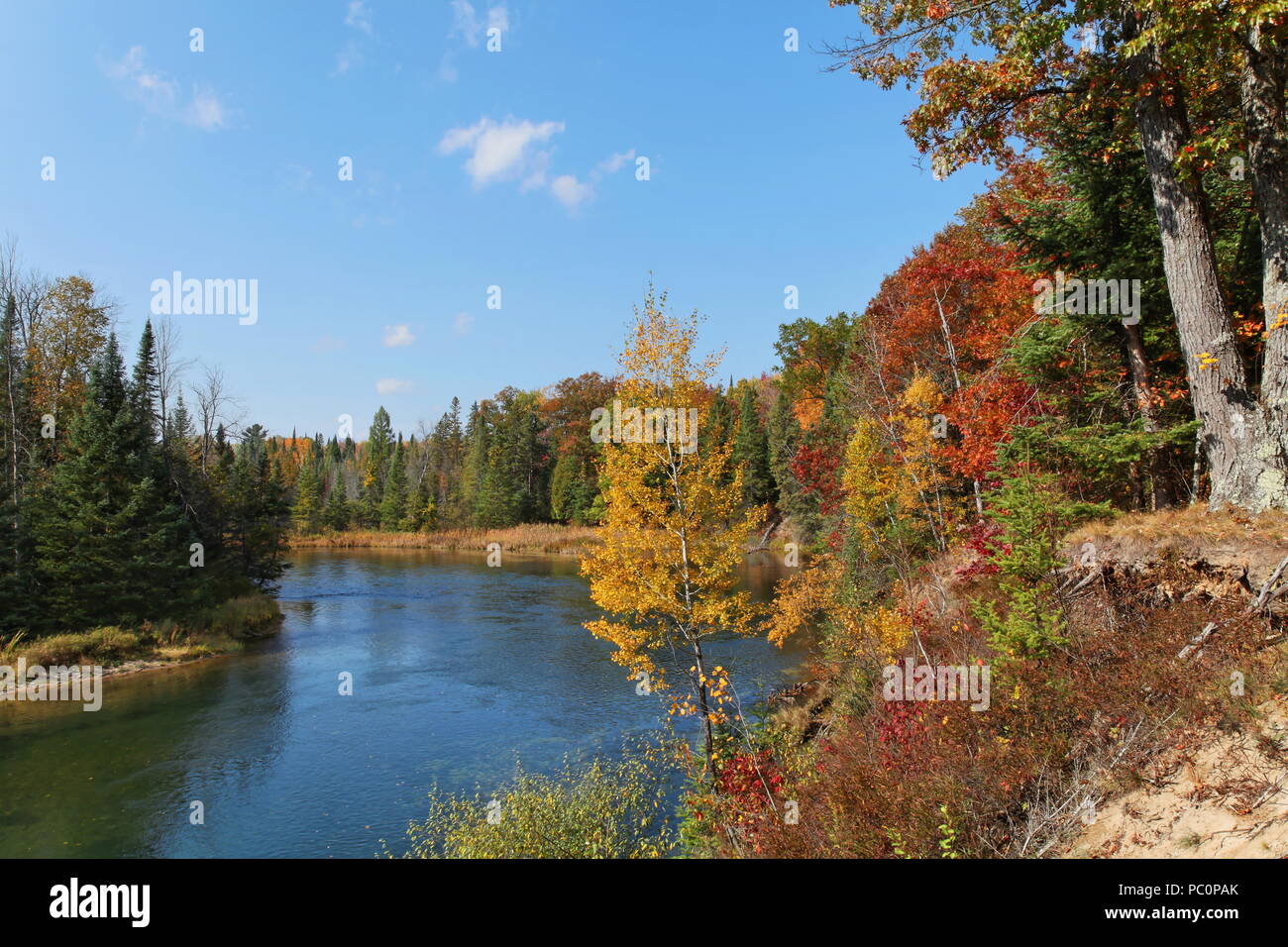 Ausable river michigan hi-res stock photography and images - Alamy