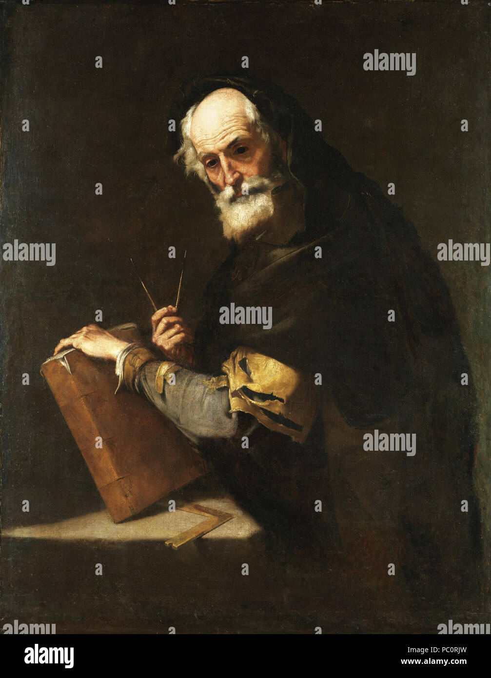 Jusepe de ribera a philosopher hi-res stock photography and images - Alamy