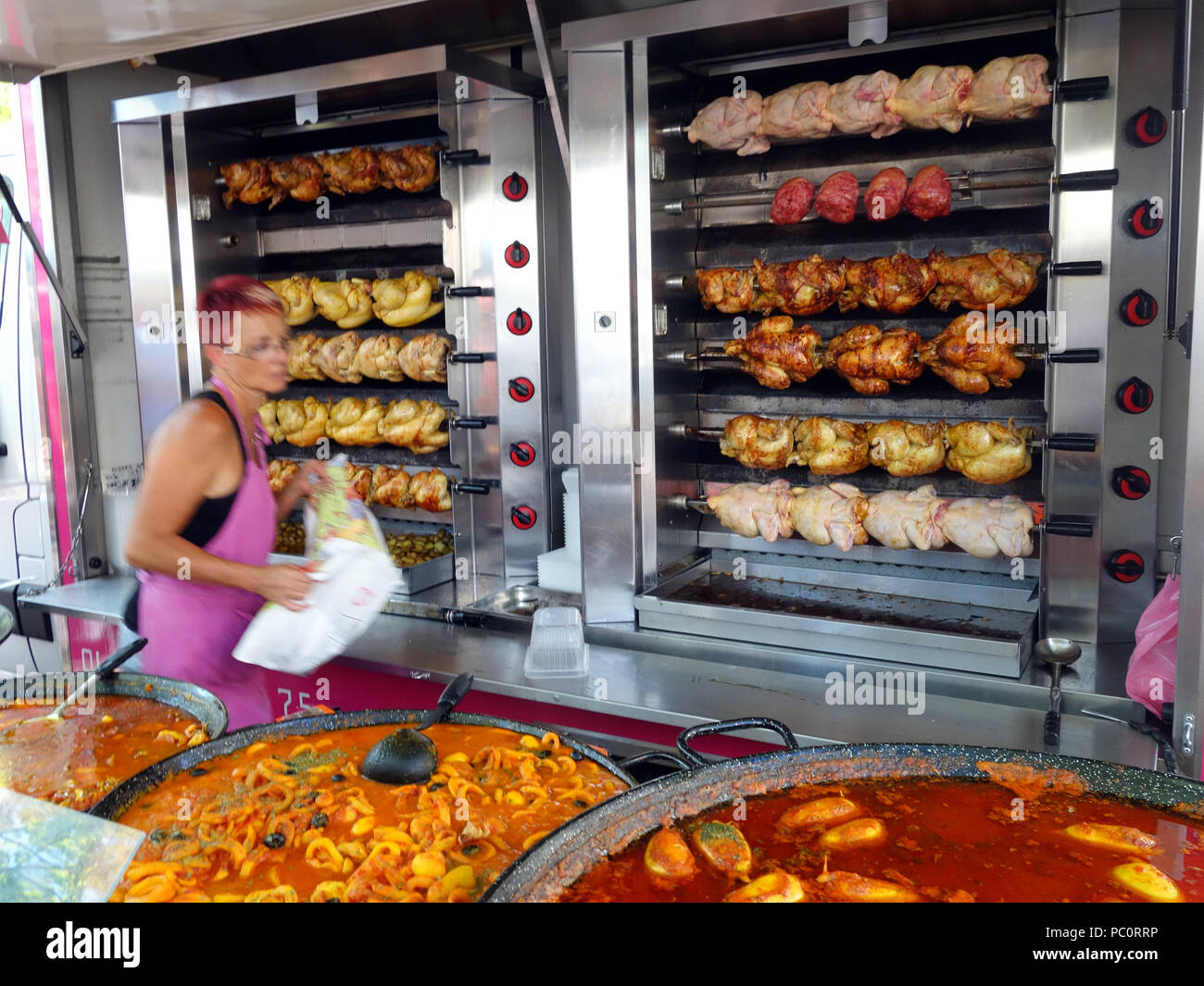 Market at saint chinian hi-res stock photography and images - Alamy