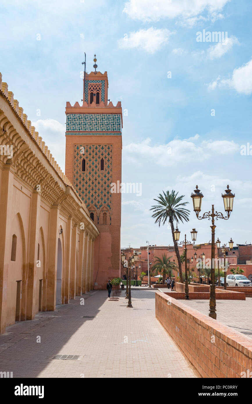 Marrakech mosque kasbah hi-res stock photography and images - Alamy