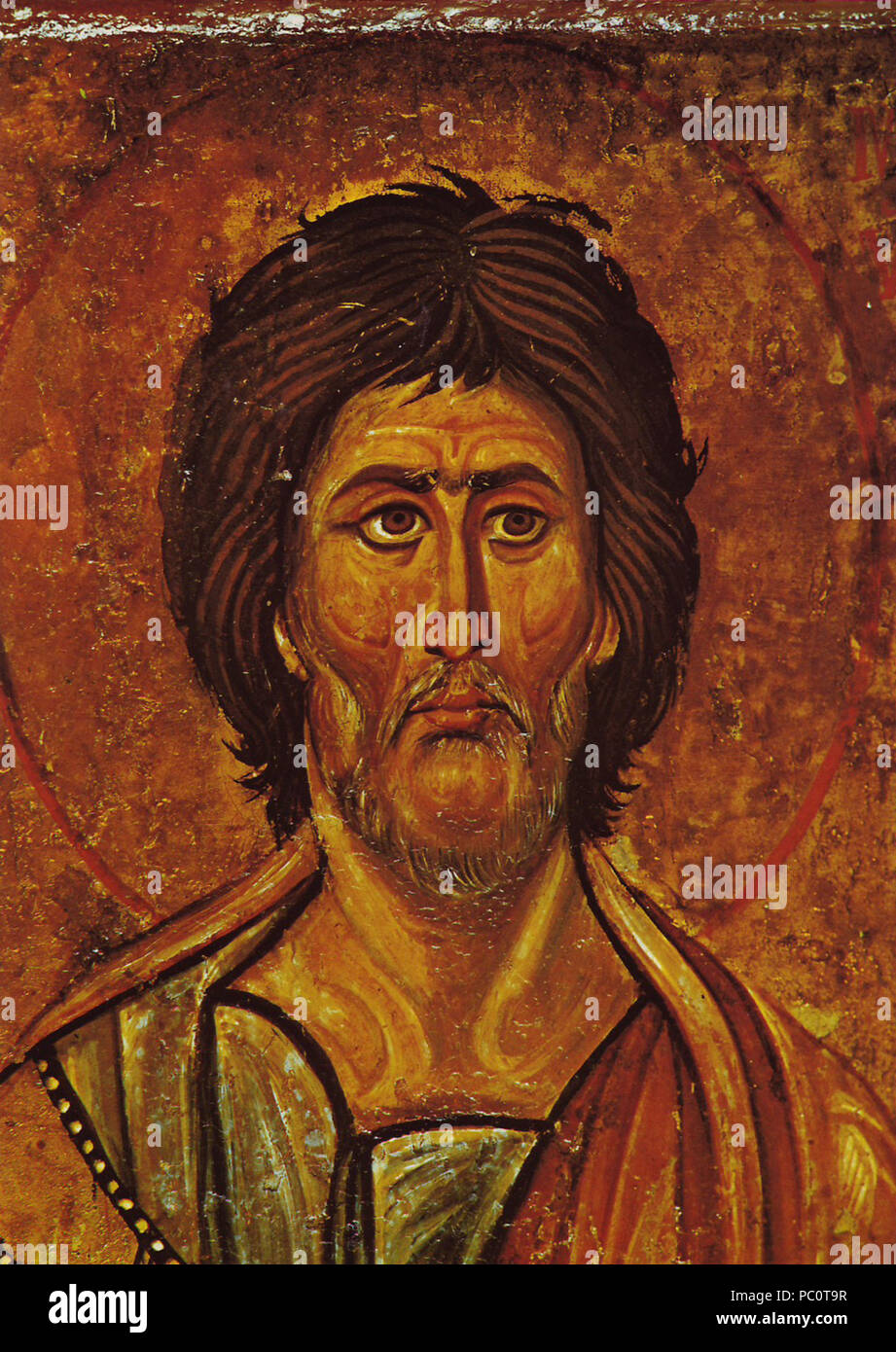 426 Moses Icon Sinai 13th century detail Stock Photo - Alamy