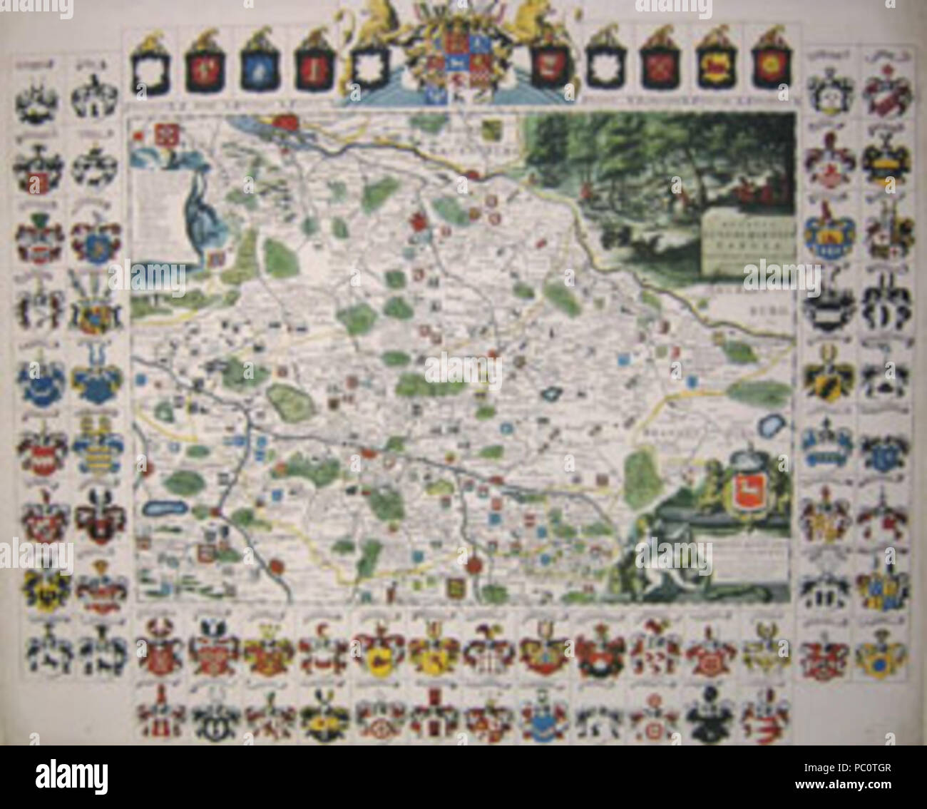 German map 1700s hi-res stock photography and images - Alamy