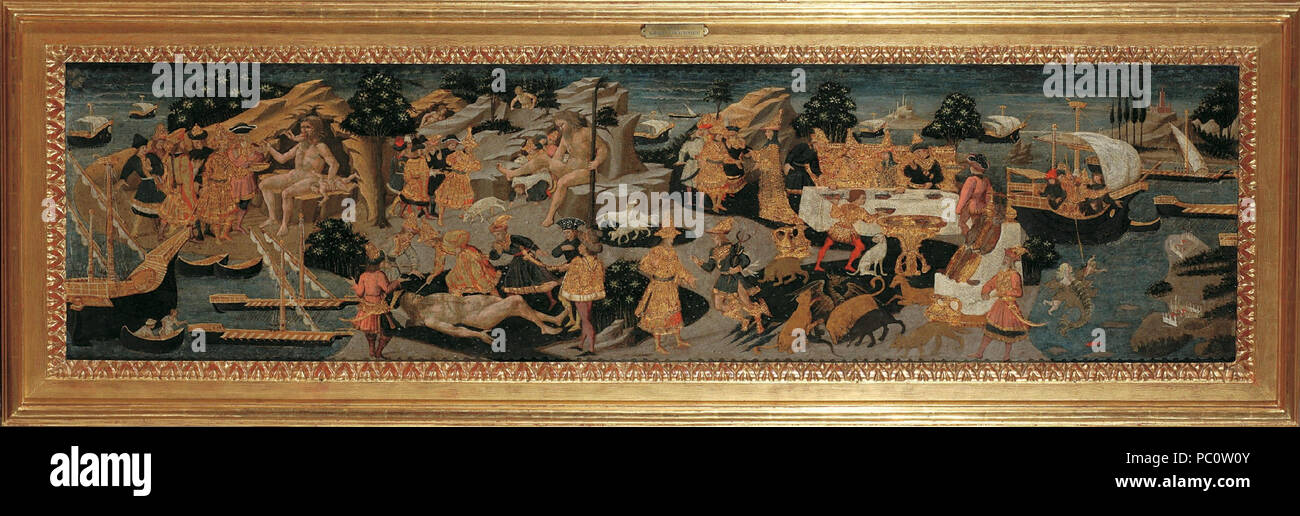 53 Apollonio di Giovanni e Marco del Buono. Le avventure di Ulisse ...