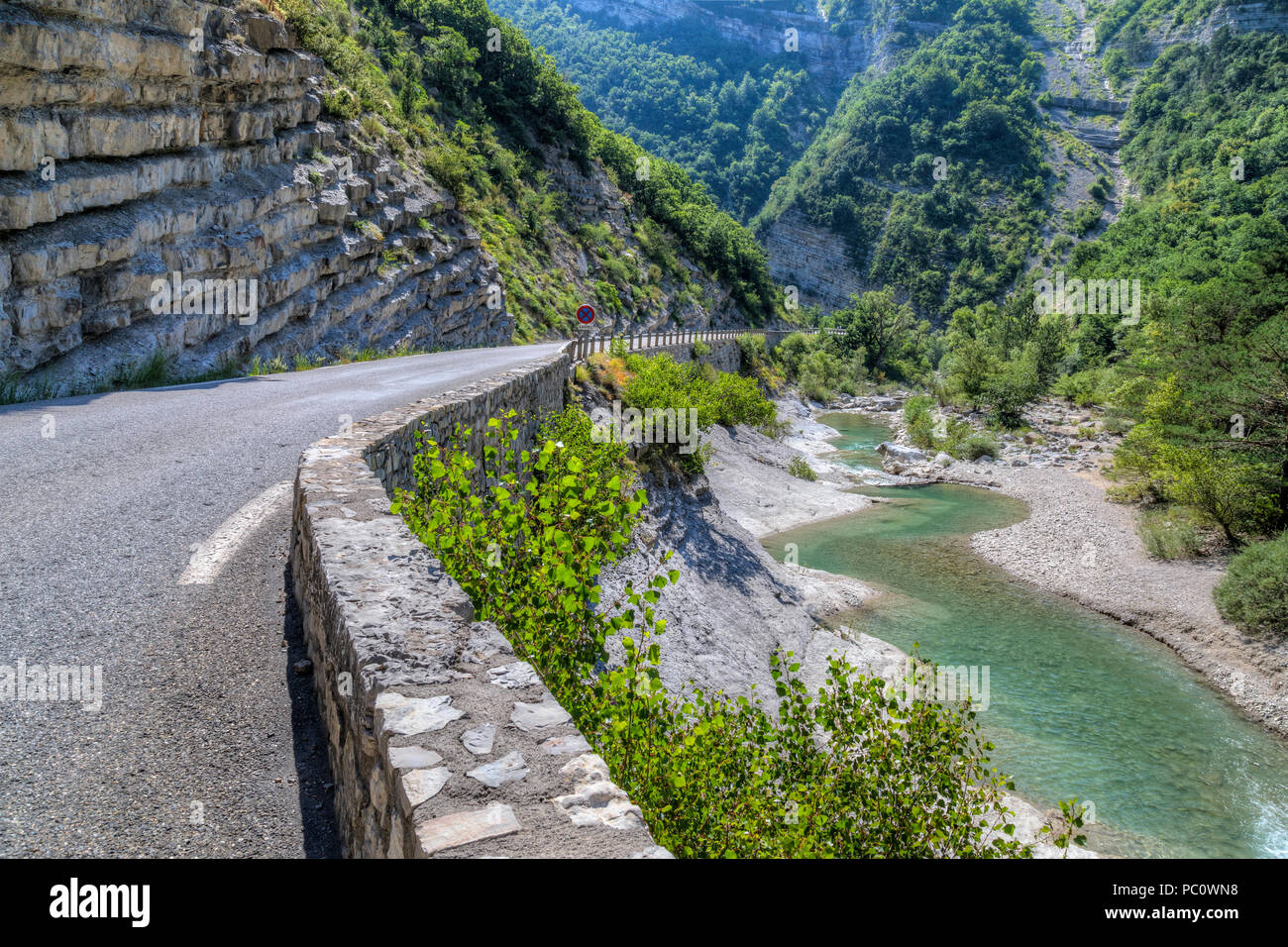 Gorges de la Meouge, Drome, Provence, France Stock Photo - Alamy