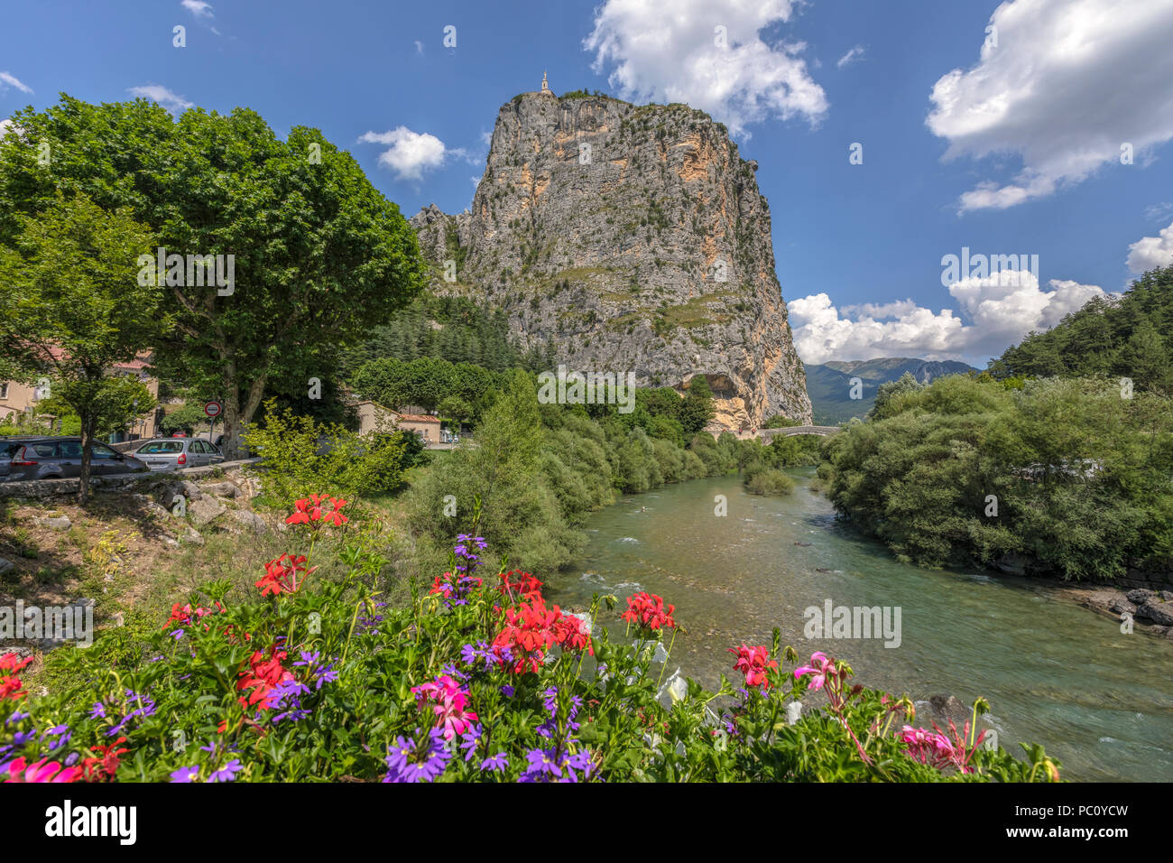 Castellane, Alpes-de-Haute-Provence, Provence, France Stock Photo - Alamy