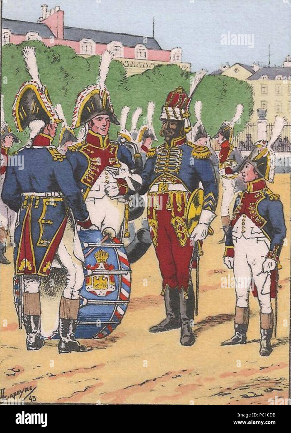 Imperial guard music band hi-res stock photography and images - Alamy