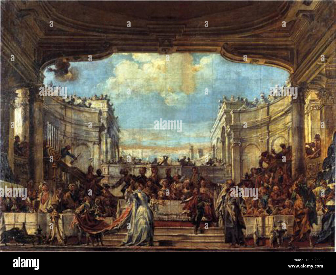 362 Le Festin de Balthazar Stock Photo - Alamy