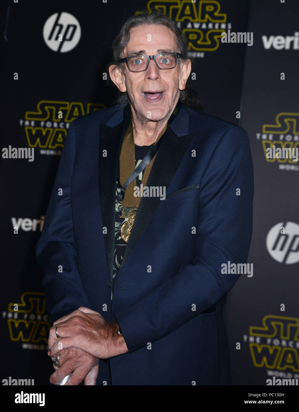 Peter Mayhew 152 at the Star Wars The Force Awakens Premiere at the ...