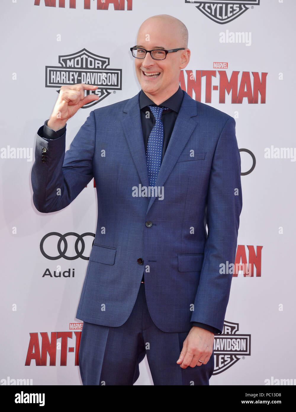 Peyton Reed - director arriving at the Ant Man Premiere at the Dolby ...