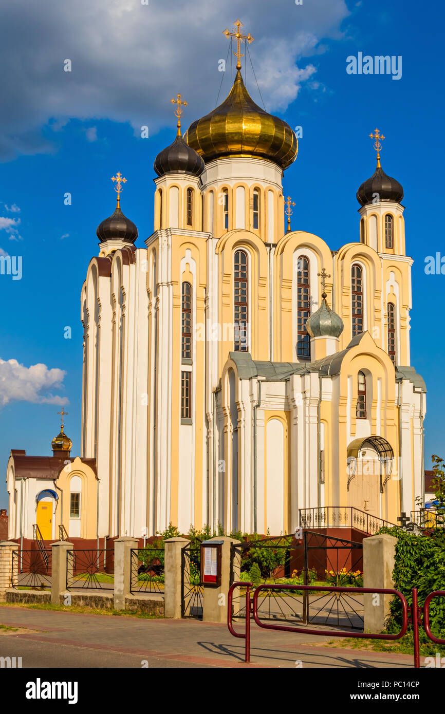View on Church of All Saints in Lida, Belarus Stock Photo - Alamy
