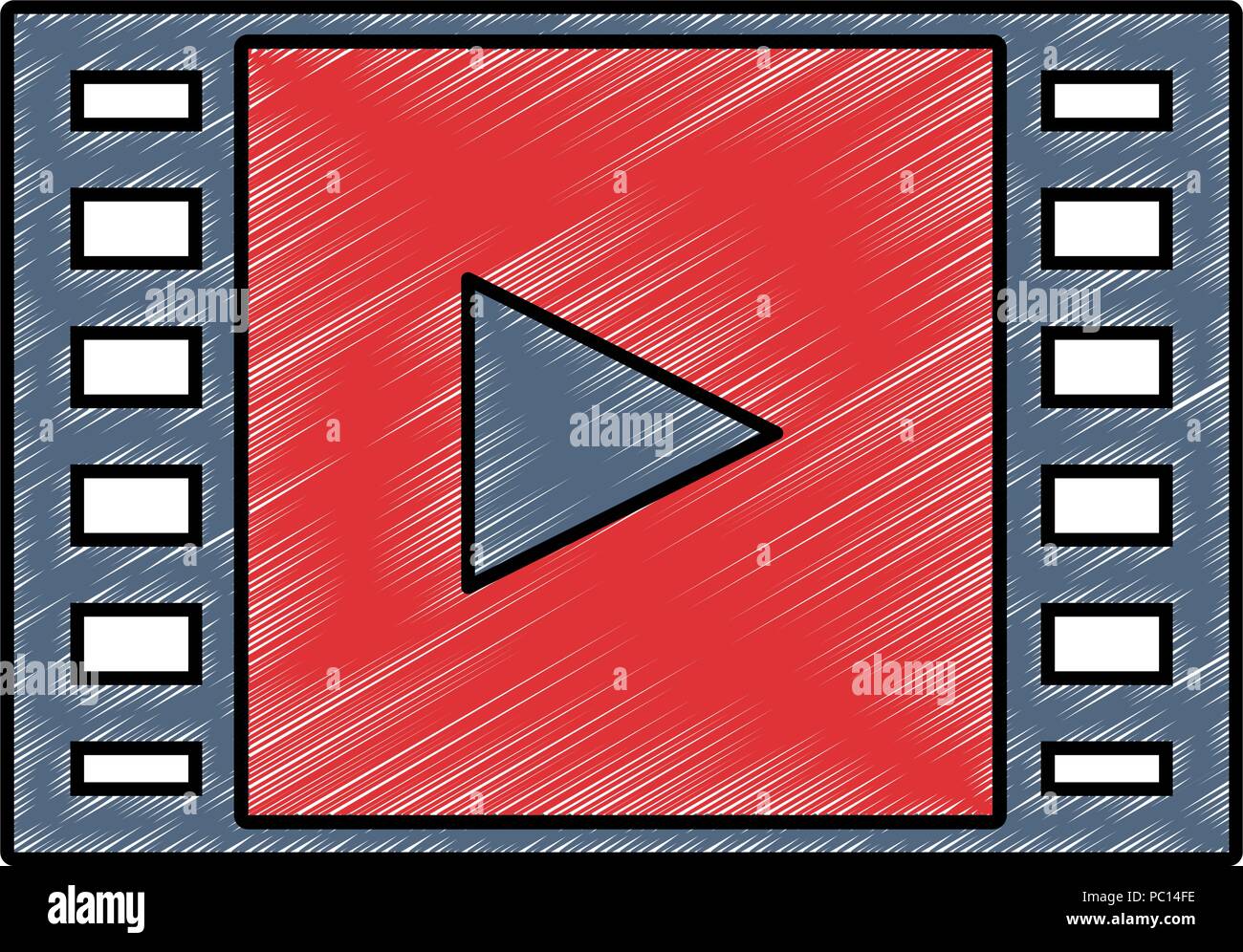 Play video symbol vector illustration graphic design Stock Vector Image ...