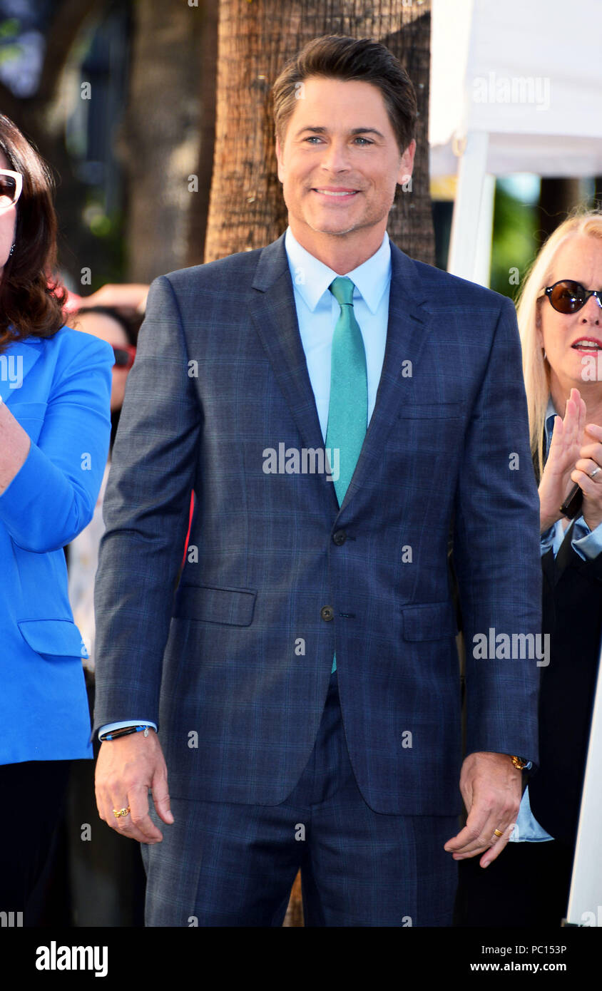 Rob Lowe 035 at the Rob Lowe Honored with a star on the Hollywood Walk ...