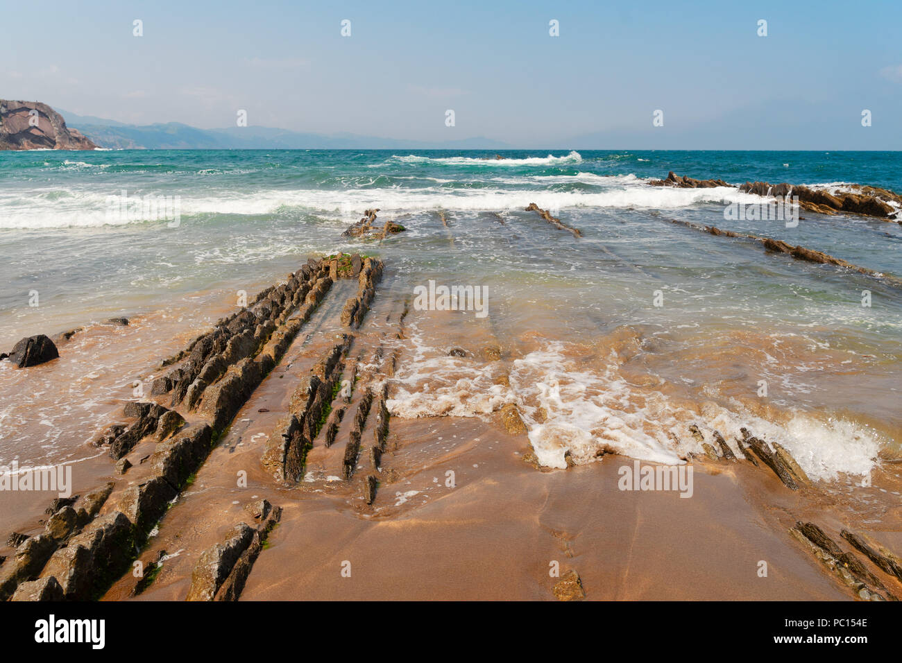 Flysch rock formation hi-res stock photography and images - Alamy