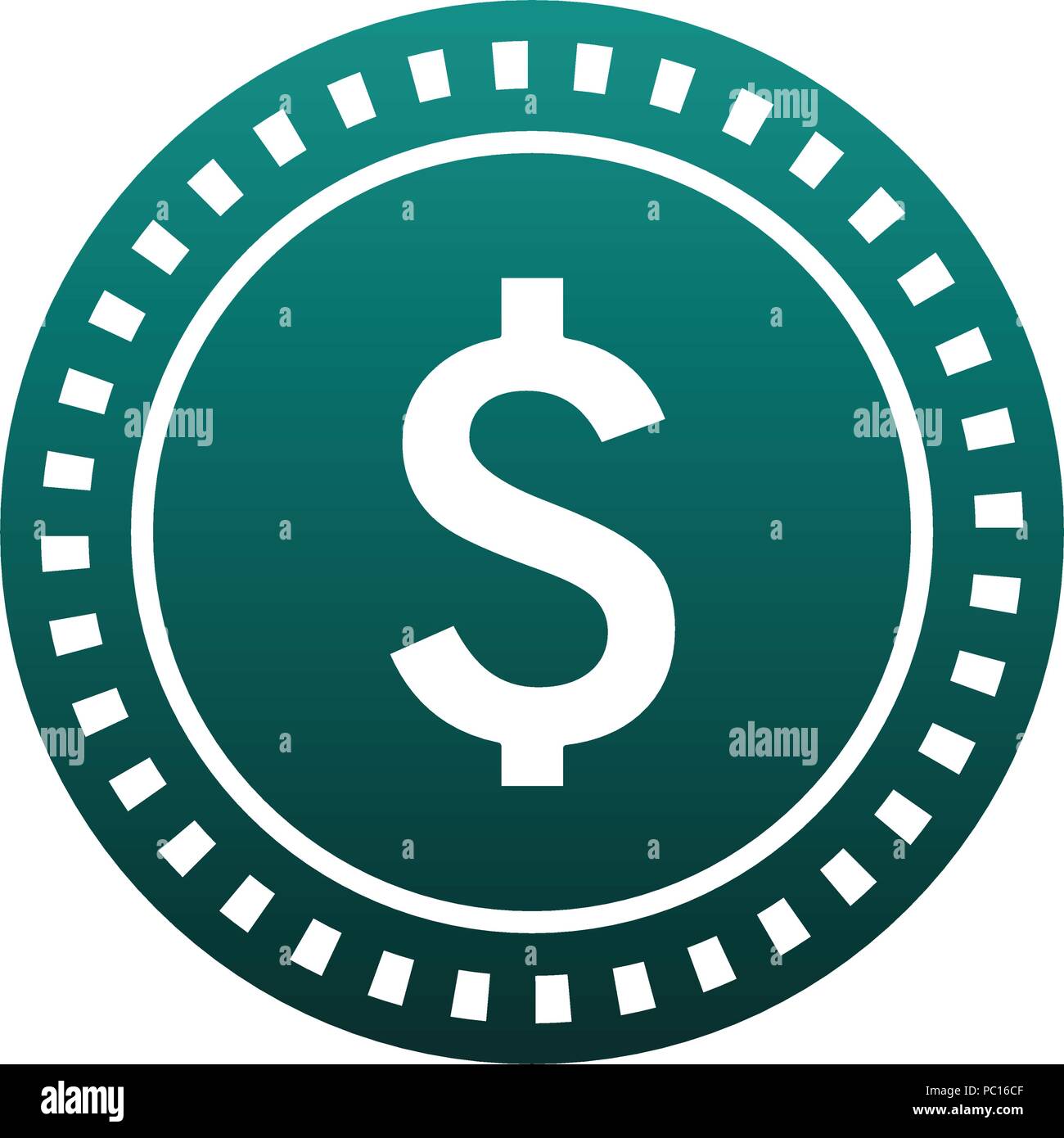 Money coin isolated vector illustration graphic design Stock Vector ...