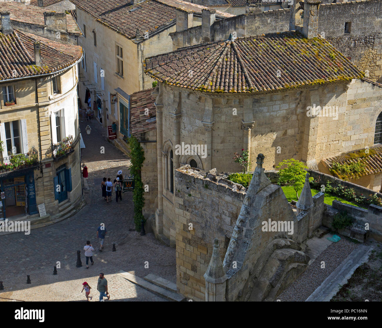 The town of Saint Emilion, Bordeaux, France Stock Photo - Alamy